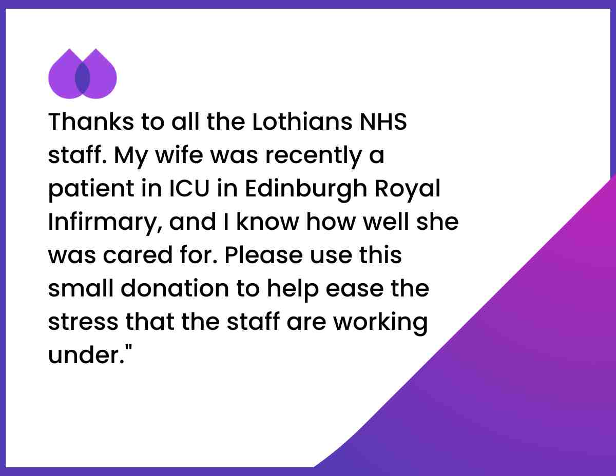 Your Messages of Support - NHS Lothian Charity