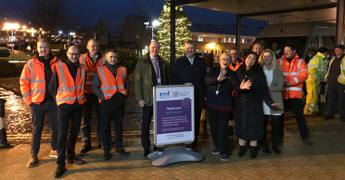 Lighting up Christmas for NHS Lothian patients, staff and visitors ...