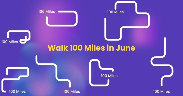 Walk 100 Miles in June - NHS Lothian Charity