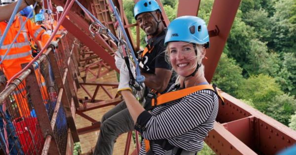 Forth Rail Bridge Abseil - NHS Lothian Charity