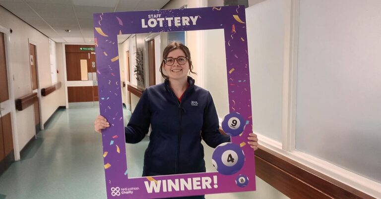 Staff Lottery - NHS Lothian Charity