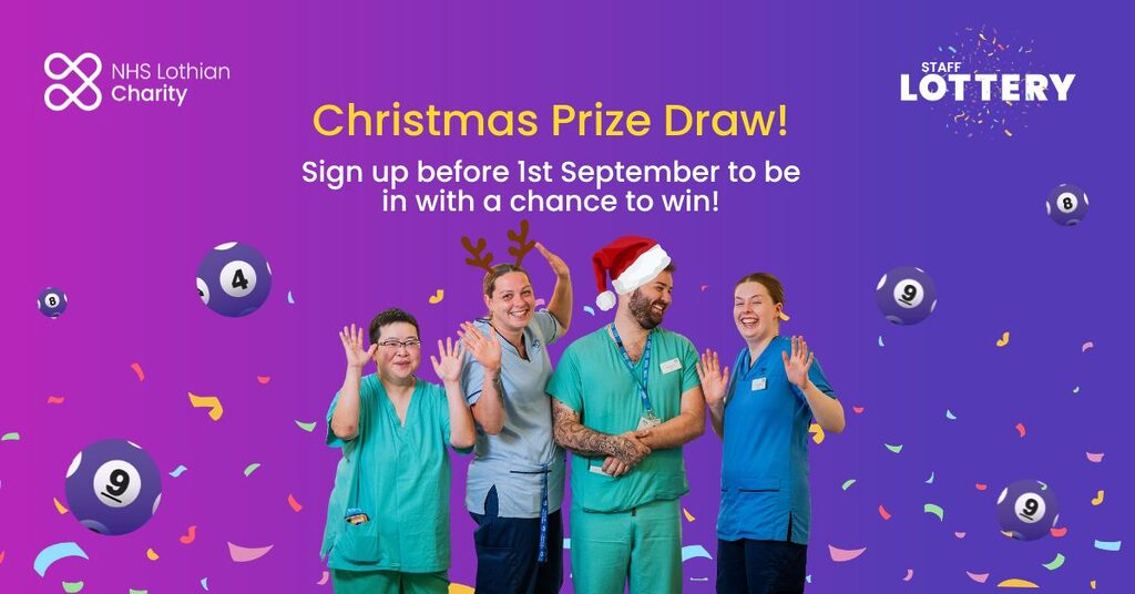 Staff Lottery - NHS Lothian Charity