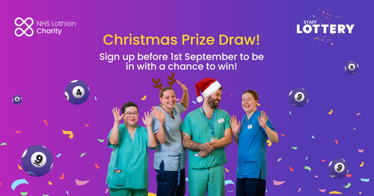 Staff Lottery - NHS Lothian Charity